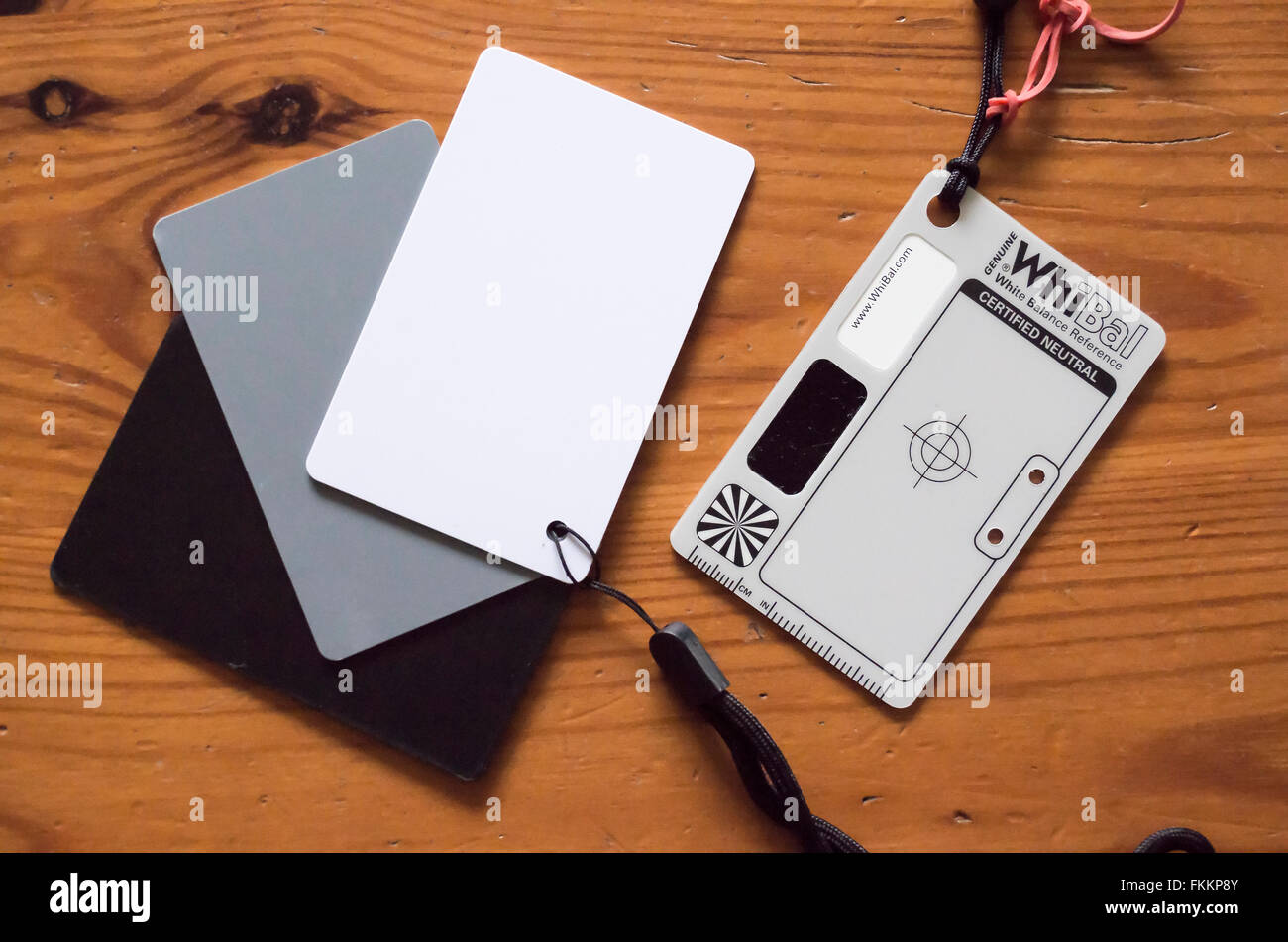 A product shot showing a calibrated WhiBal grey card alongside three ...