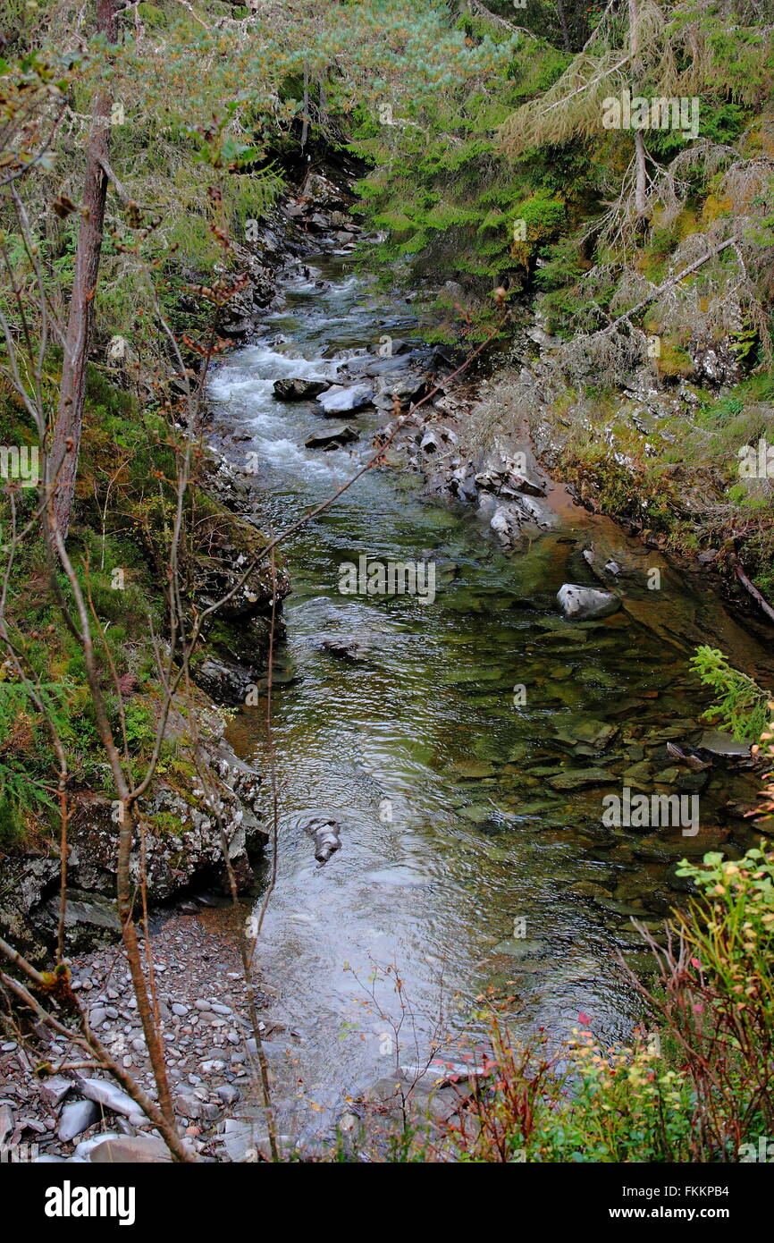 Falls of Bruar Scotland Stock Photo - Alamy
