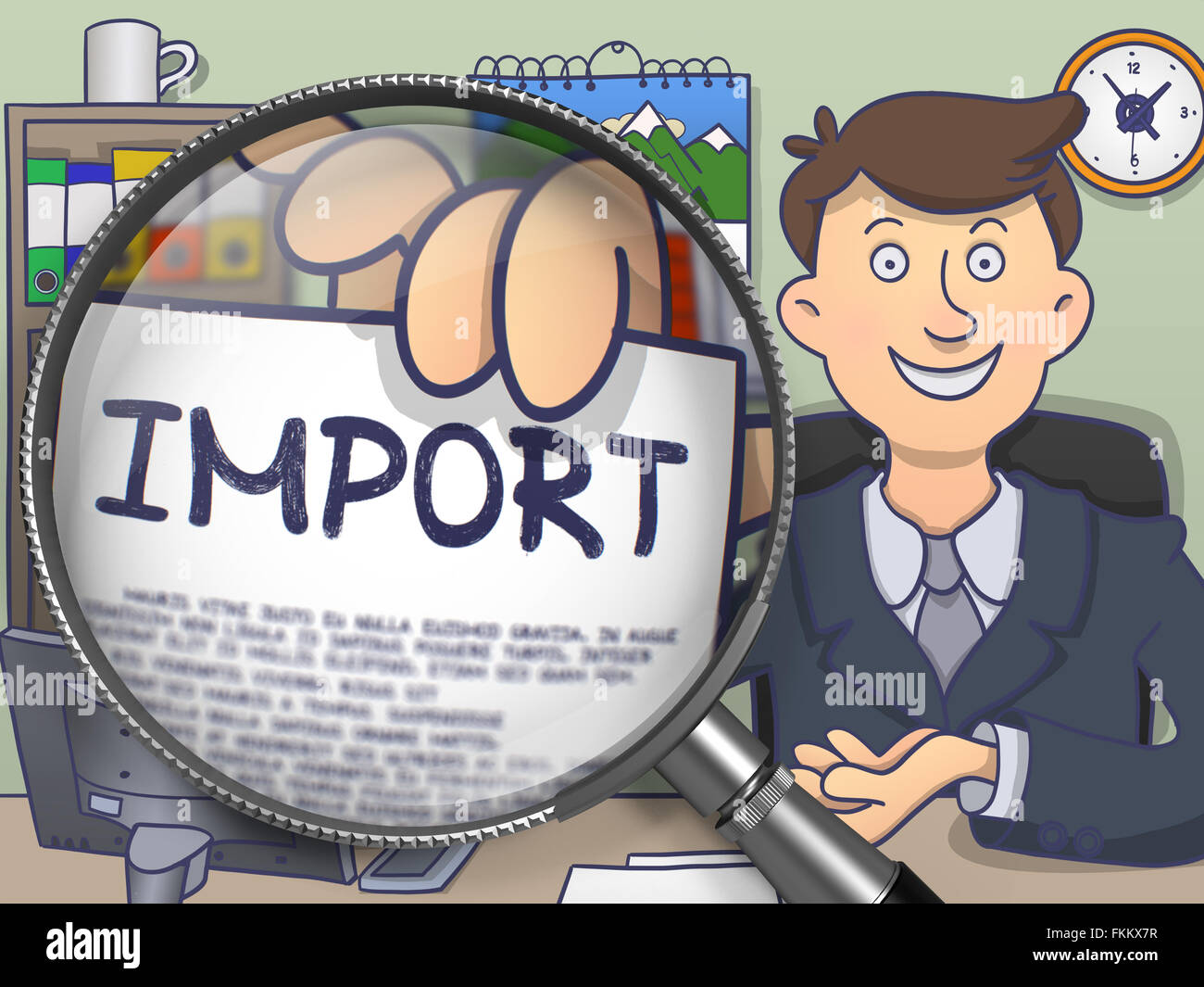 International trade concept doodle design hi-res stock photography and ...