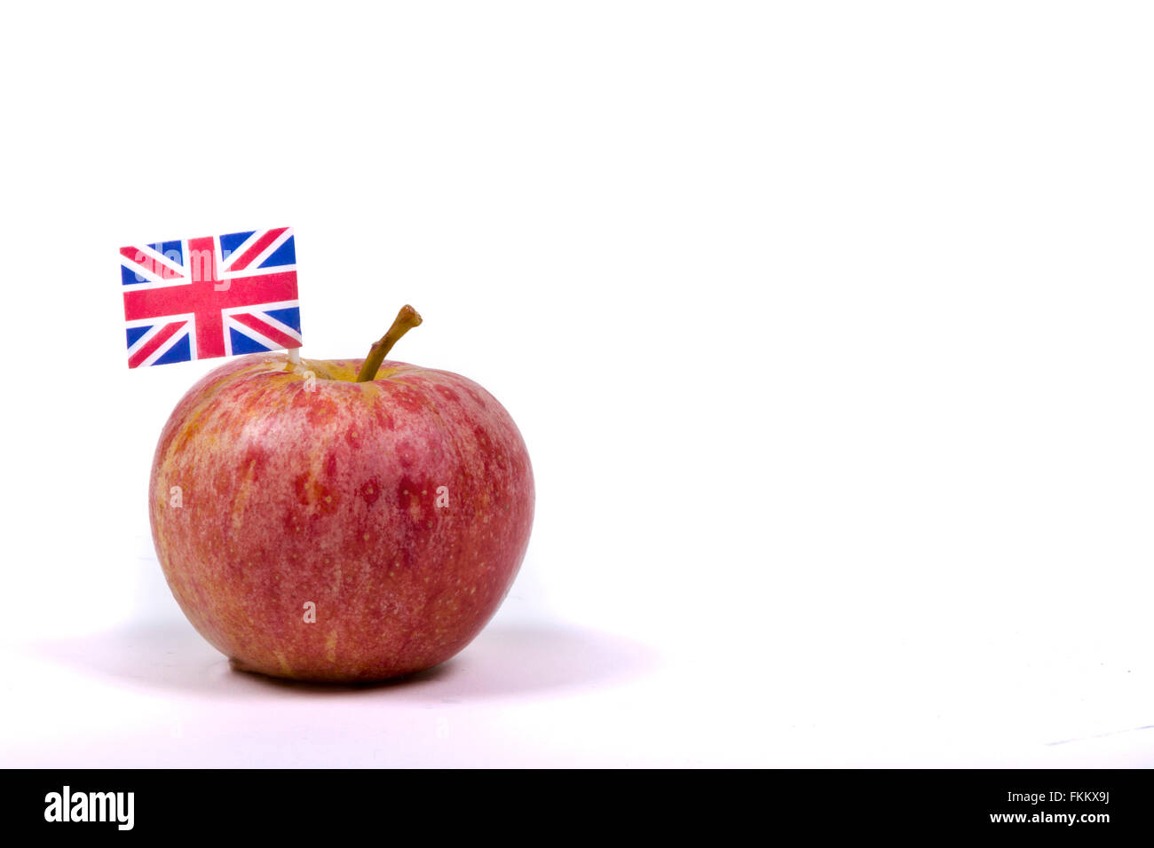 Apple british union jack hi-res stock photography and images - Alamy