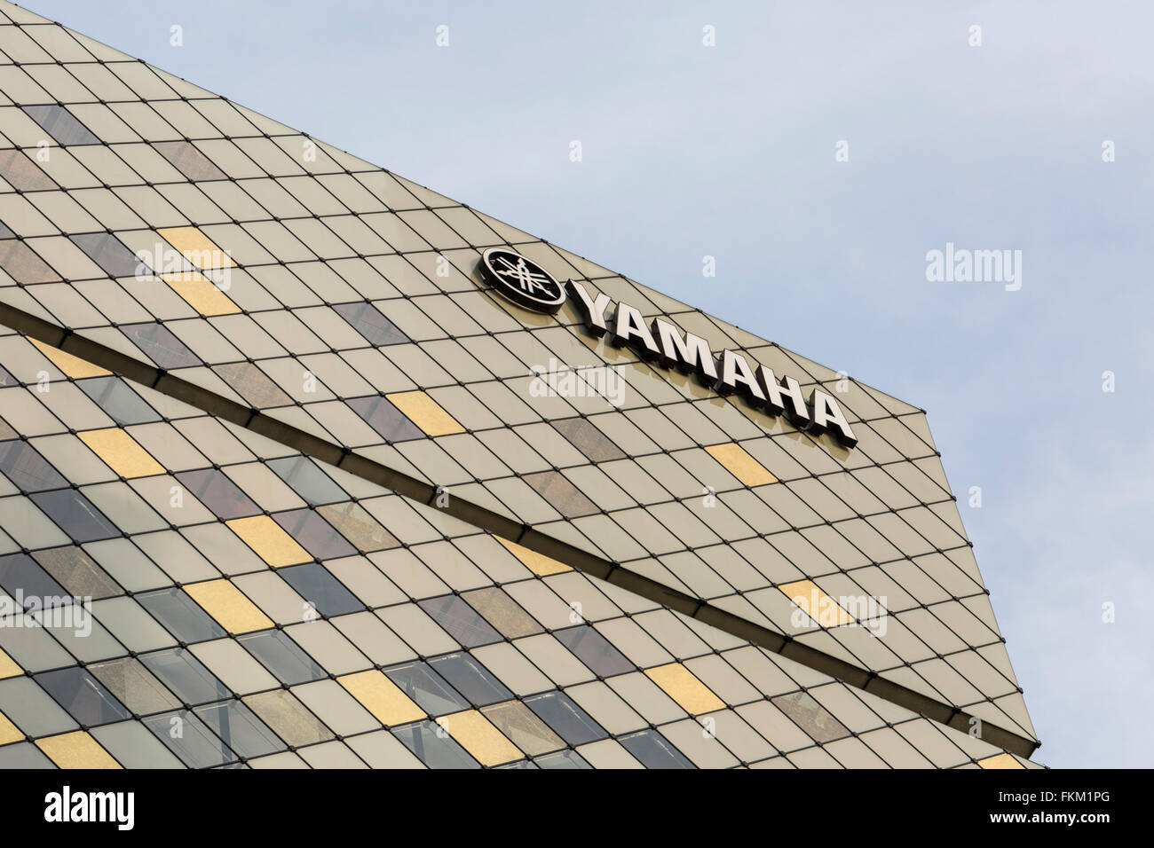 Yamaha Store, detail, Ginza, Tokyo, Japan Stock Photo - Alamy