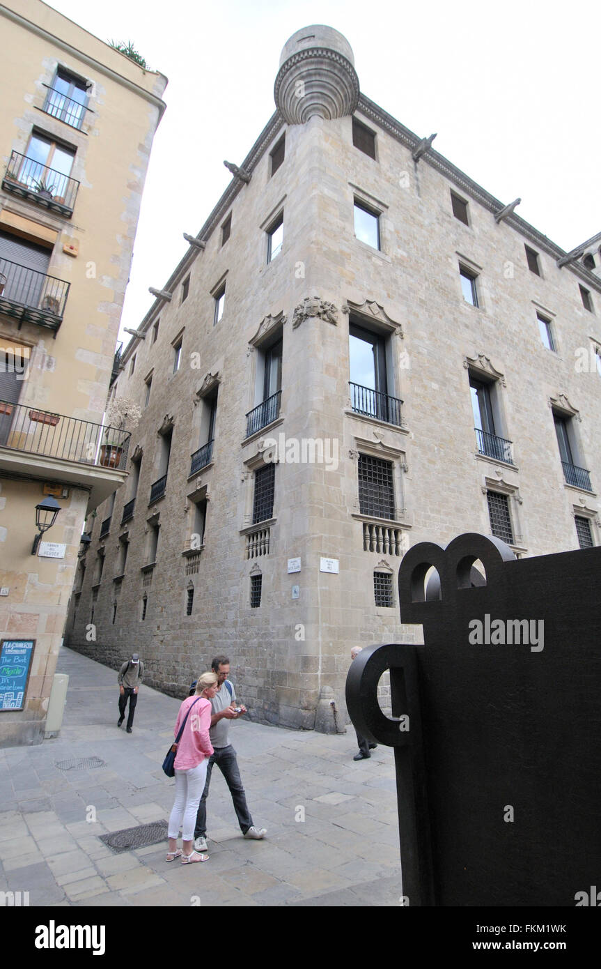 Plaça del Rei, ´King´s Square´, is a 14th century medieval public ...