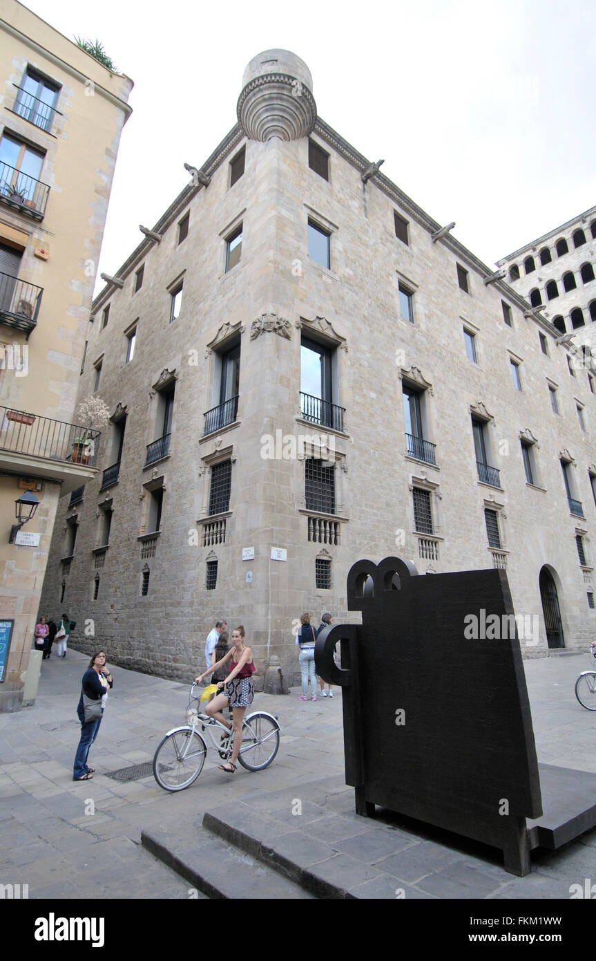 Plaça del Rei, ´King´s Square´, is a 14th century medieval public ...