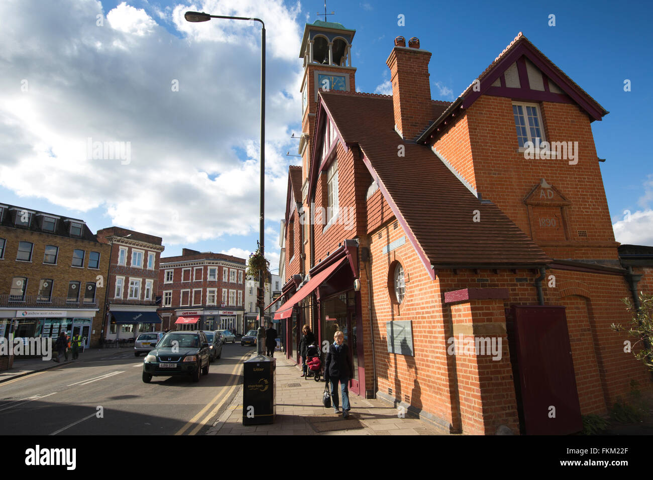 Wimbledon clock tower hi-res stock photography and images - Alamy