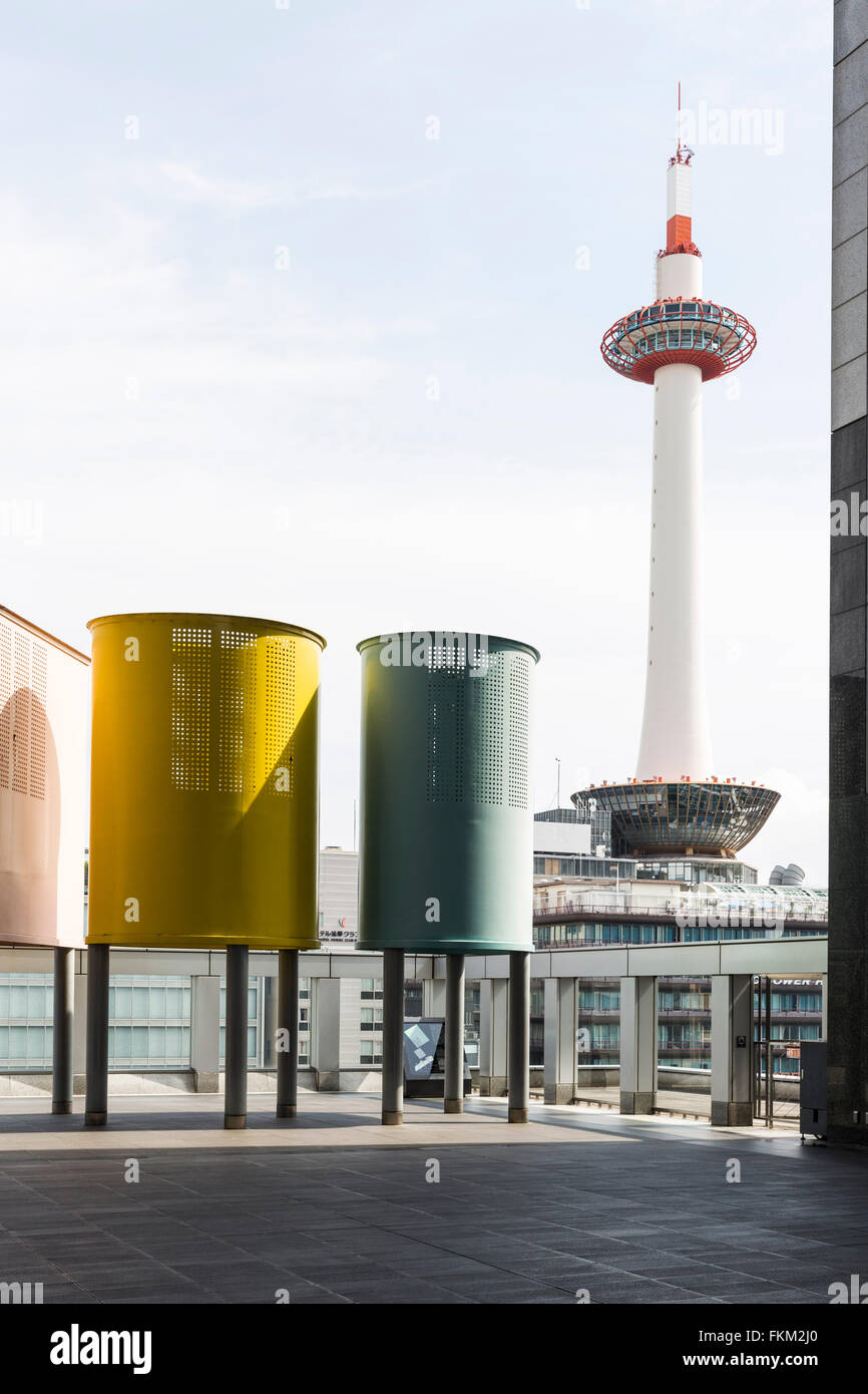 Kyoto tower view hi-res stock photography and images - Alamy