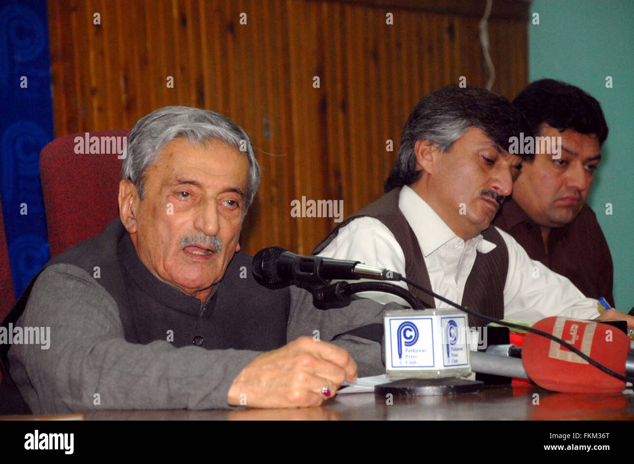 Leader of Awami National Party and Member of National Assembly, Ghulam ...