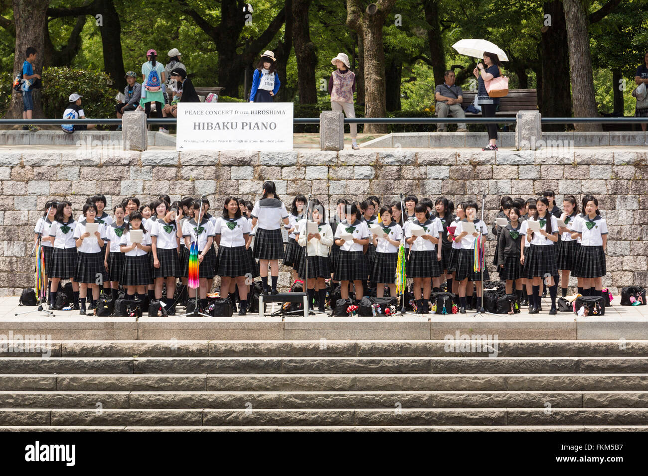 Peace concert for hiroshima hi-res stock photography and images - Alamy