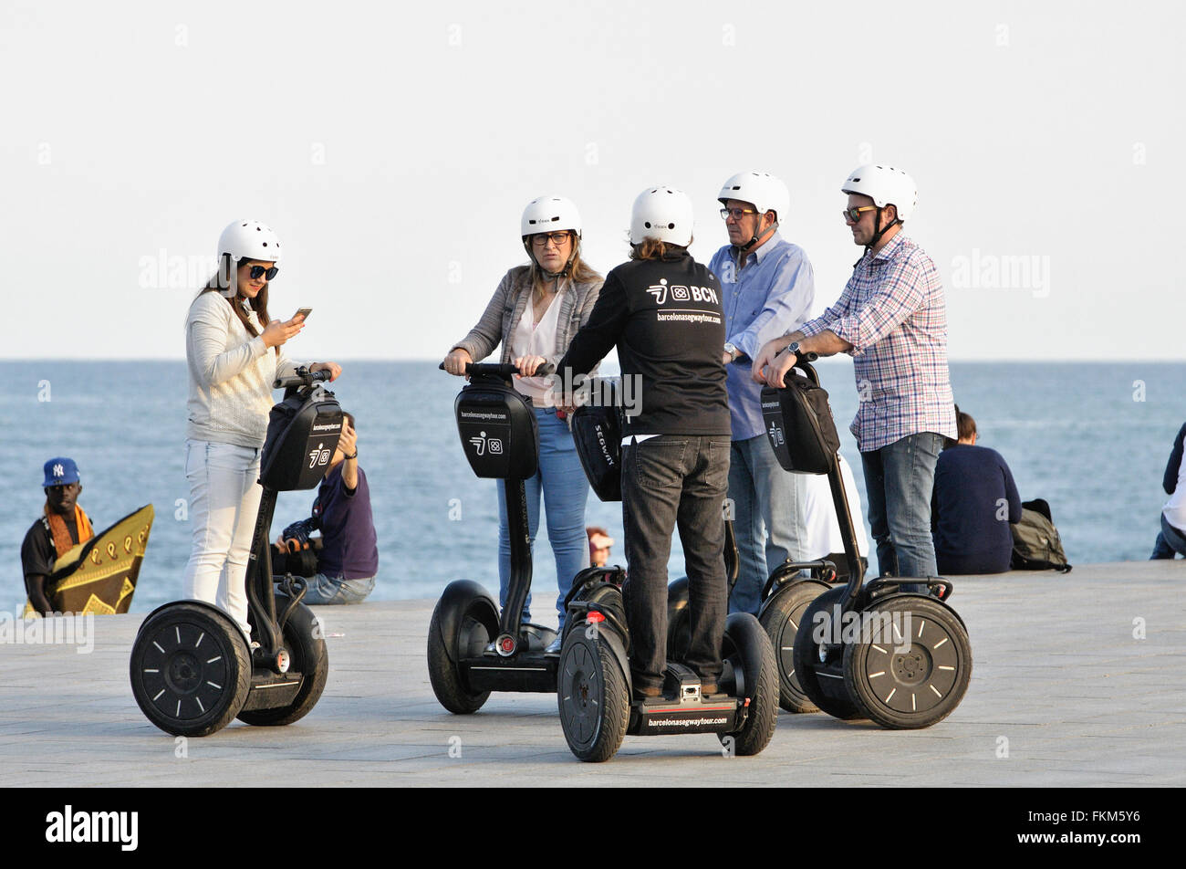Segways barcelona hi-res stock photography and images - Alamy