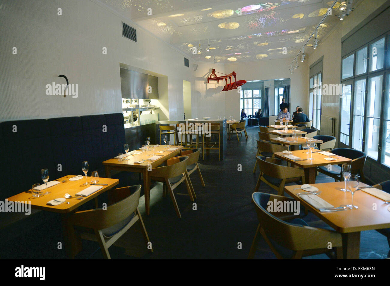 Prague, Czech Republic. 09th Mar, 2016. Prague´s restaurant Field got ...