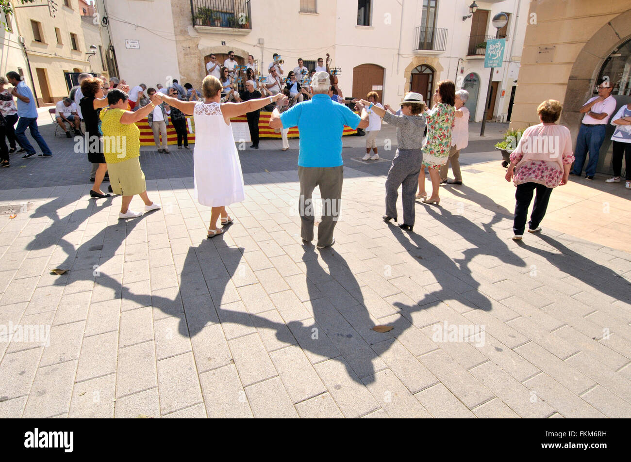Typical catalonian dance hi-res stock photography and images - Alamy