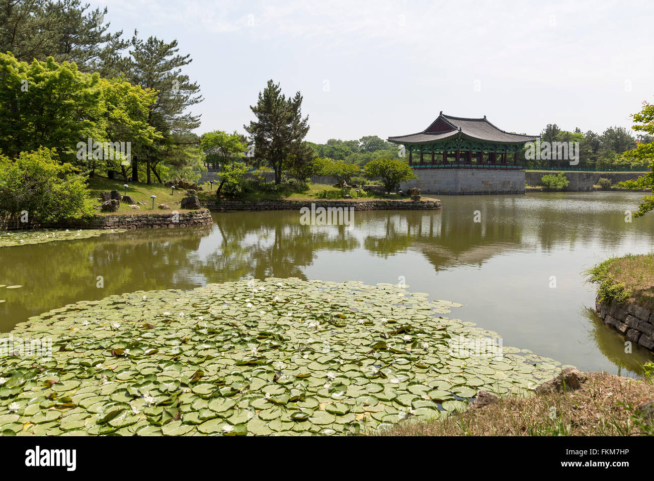 Donggung Palace and Wolji Pond in Gyeongju, South Korea Stock Photo - Alamy