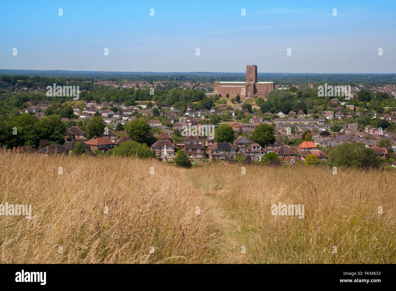 View to Guildford Cathedral,Surrey,England Stock Photo - Alamy