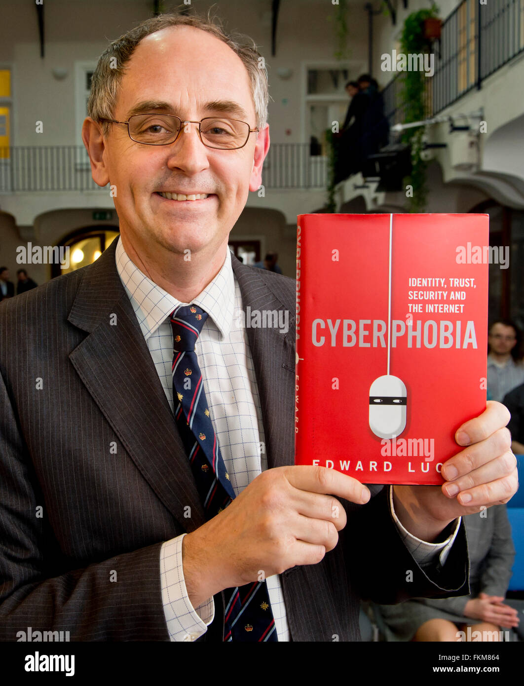 Prague, Czech Republic. 09th Mar, 2016. Lecture of Edward Lucas ...