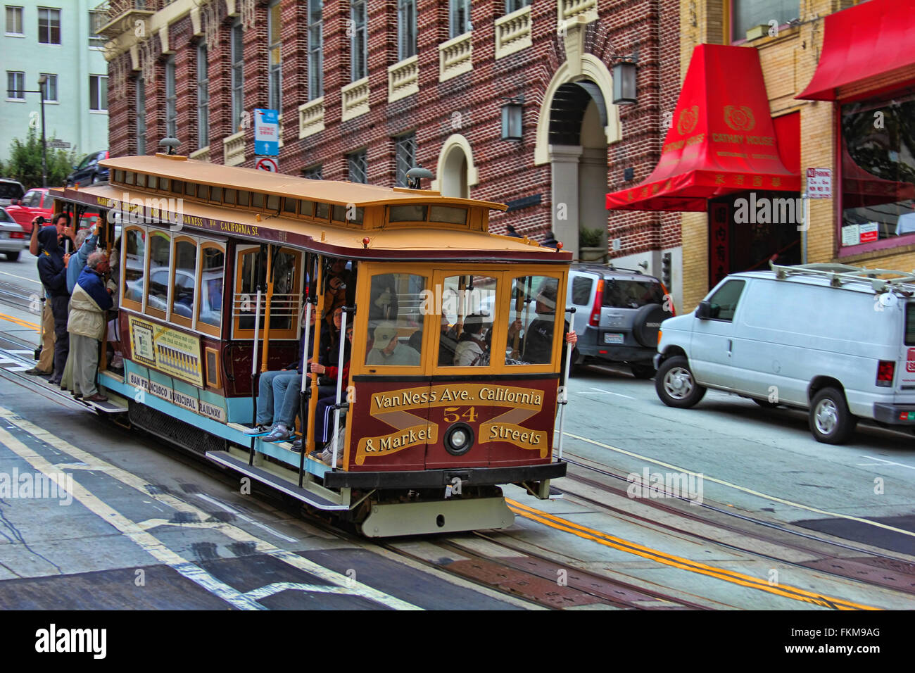 Cable car san fransisco hi-res stock photography and images - Alamy