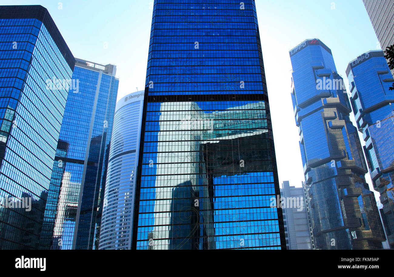 Lippo Center. The buildings were designed by Australian architect Paul ...