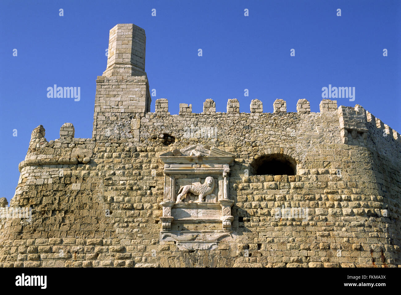 Greece, Crete, Heraklion, Venetian castle Stock Photo - Alamy
