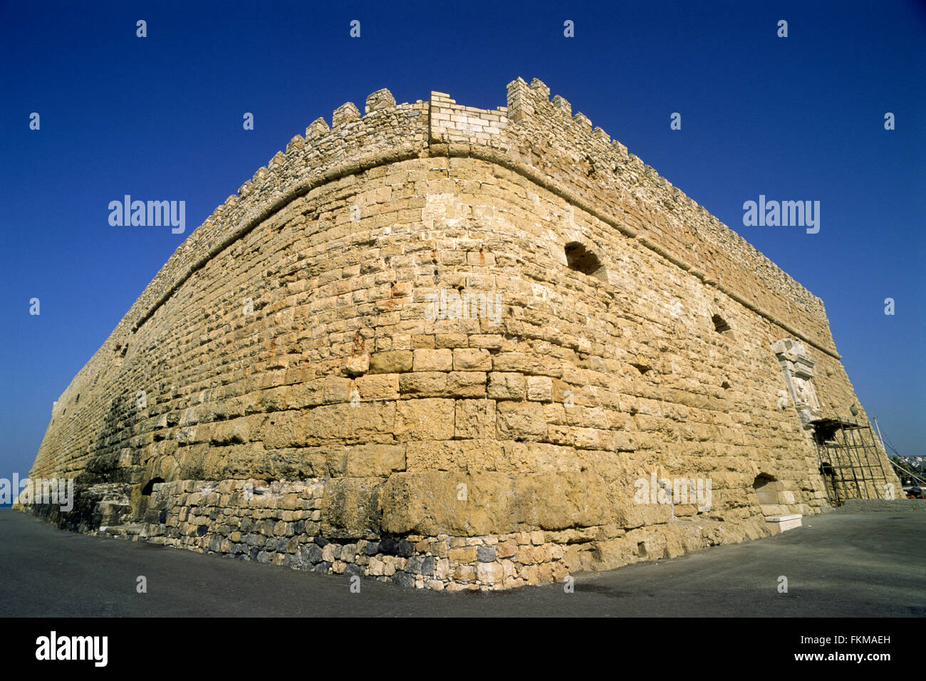Greece, Crete, Heraklion, Venetian castle Stock Photo - Alamy