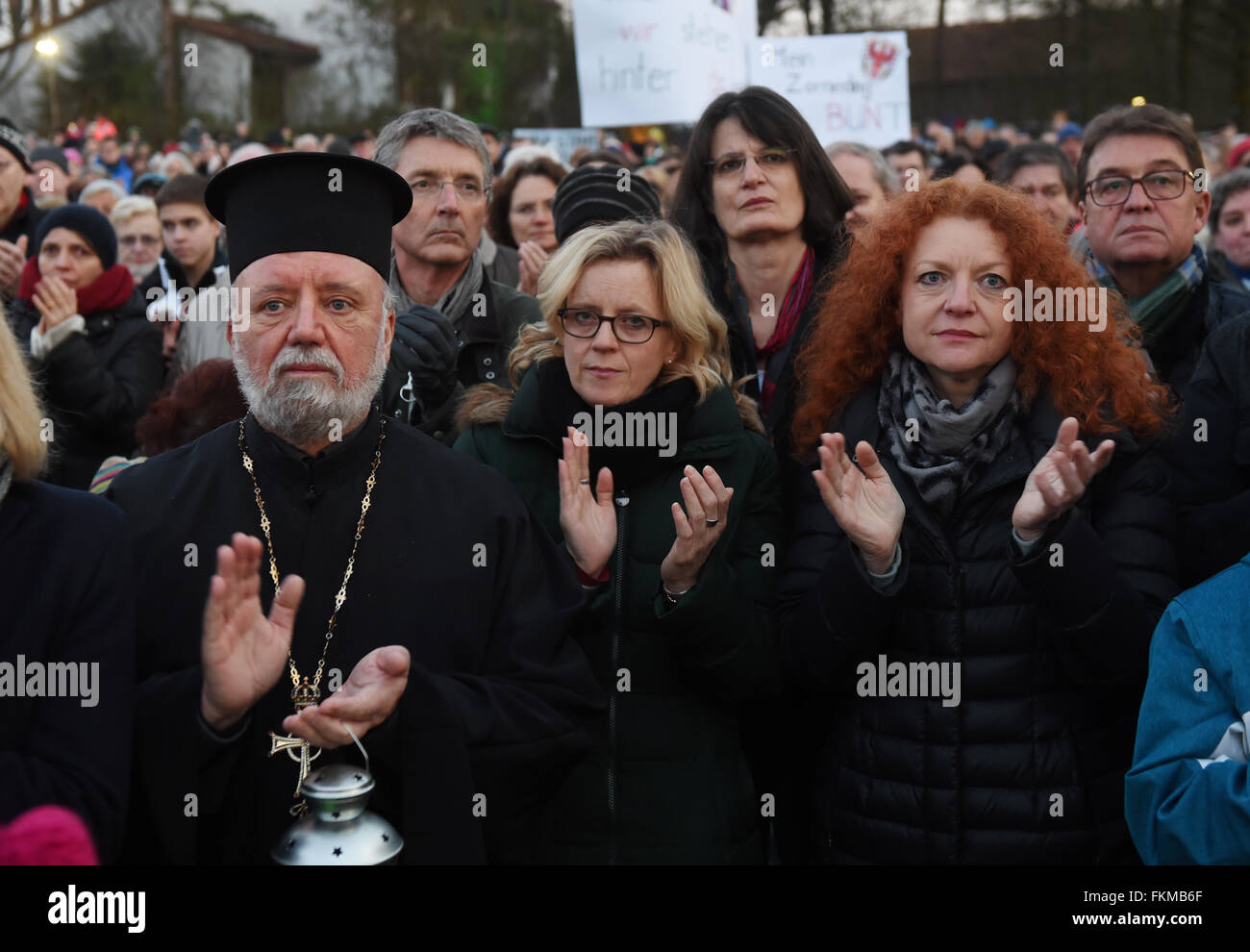 Zorneding, Germany. 9th Mar, 2016. Orthodox archpriest Apostolos ...