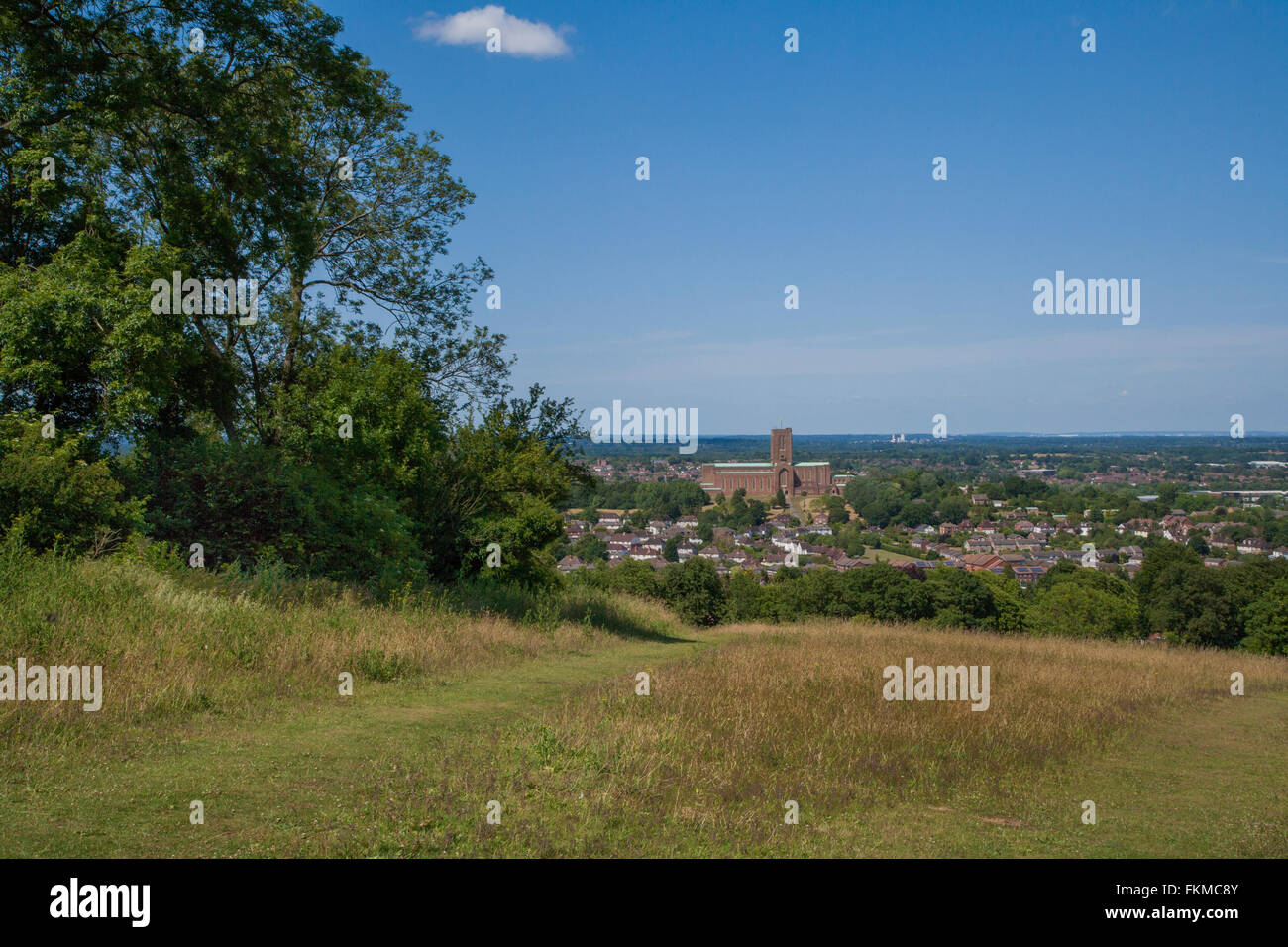 View to Guildford Cathedral,Surrey,England Stock Photo - Alamy