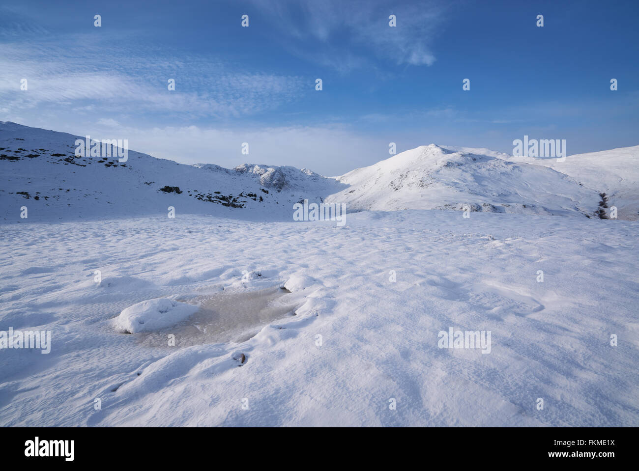 Hart Crag, Fairfield with St Sunday Crag on the Right from Hartsop ...