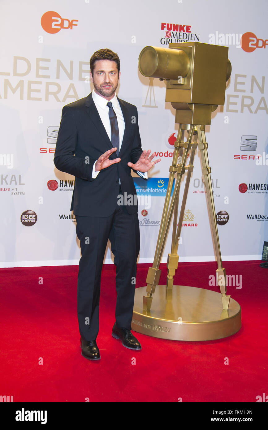 Celebrities attending the "Goldene Kamera 2016" in Hamburg Featuring ...
