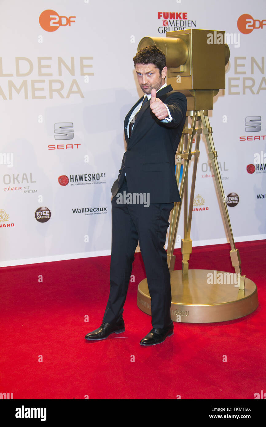 Celebrities attending the "Goldene Kamera 2016" in Hamburg Featuring ...