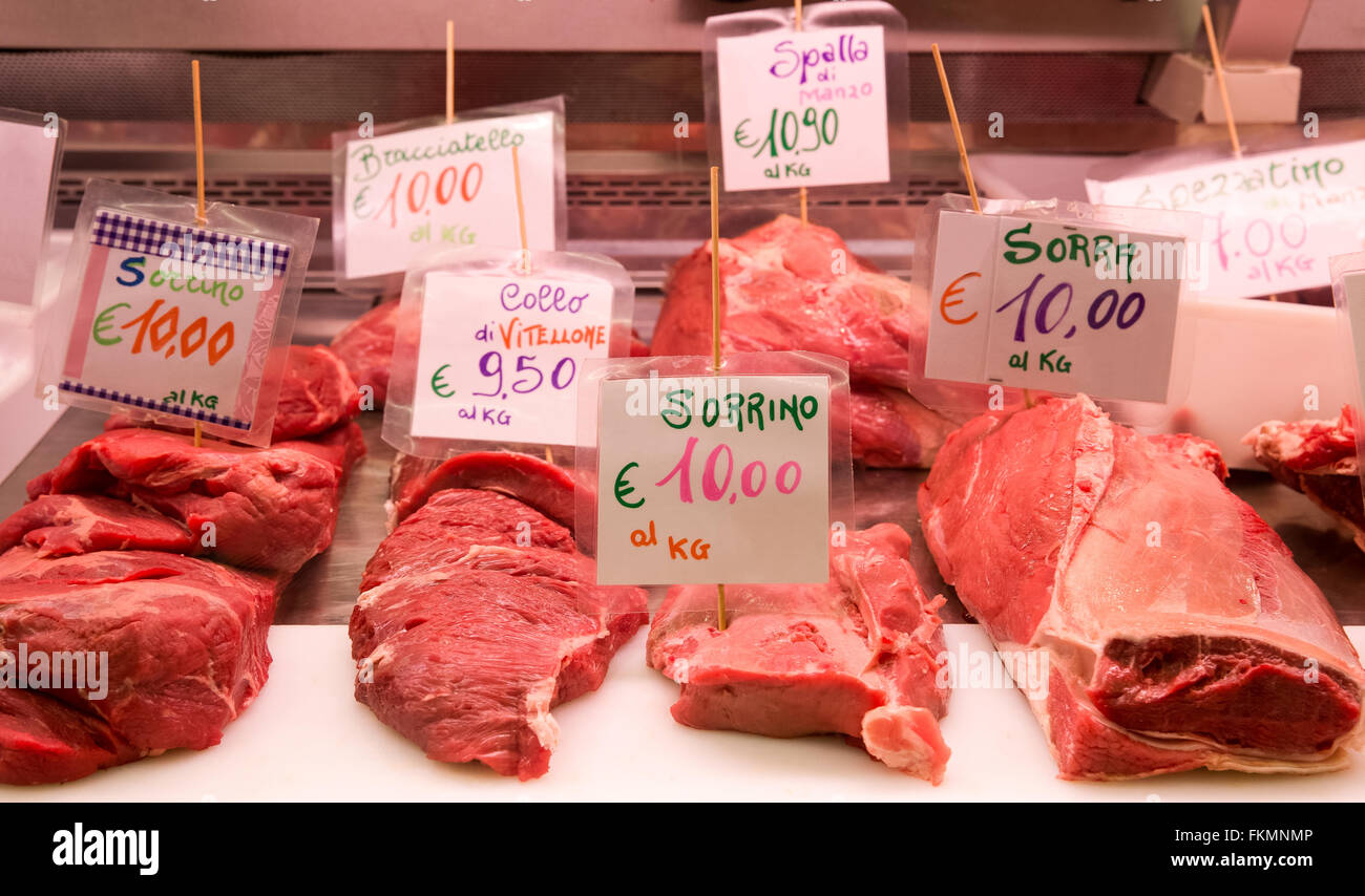 Italian Market Meat High Resolution Stock Photography and Images - Alamy