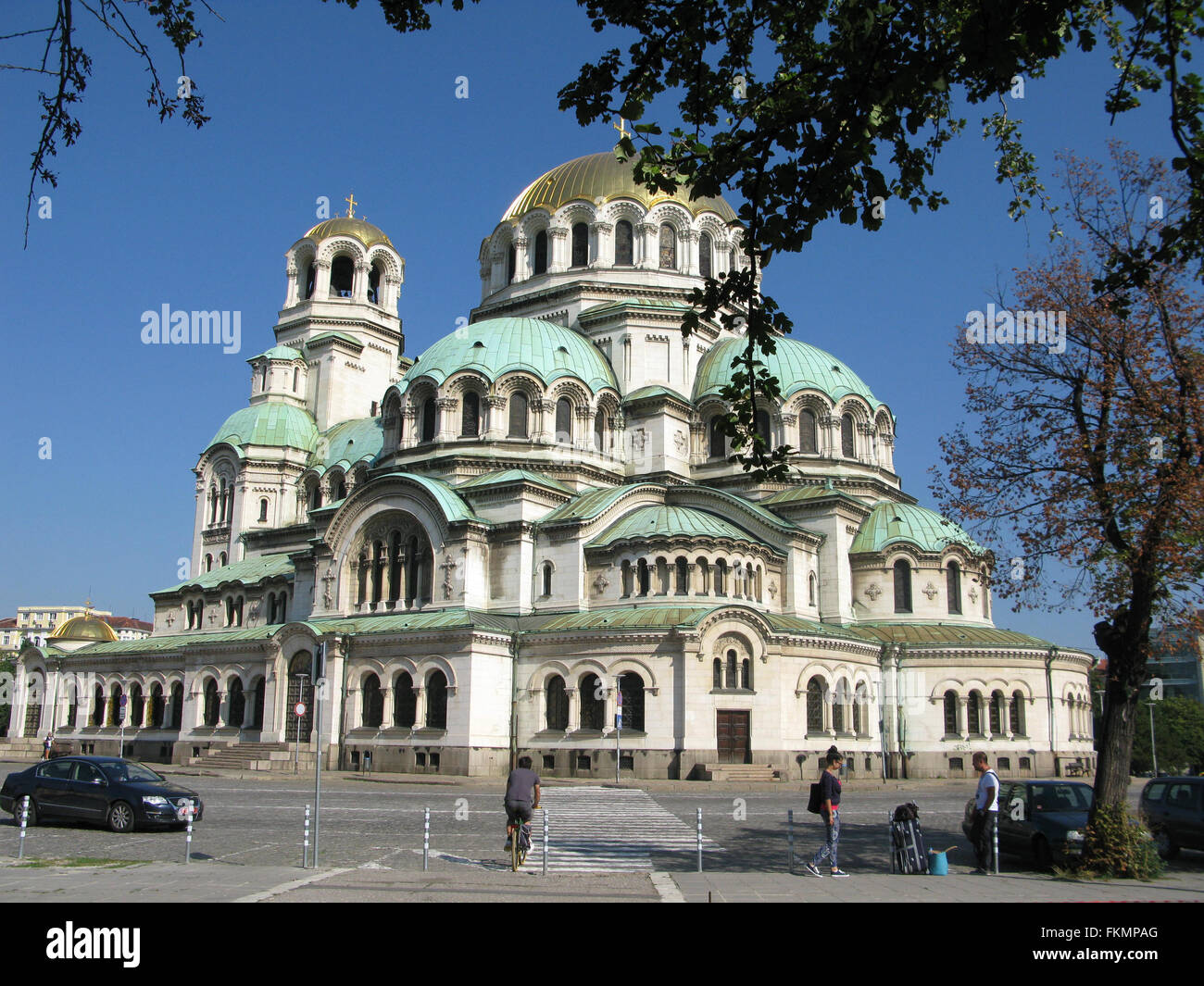 Alexander Nevsky Cathedral, Sofia, Bulgaria in Summer Stock Photo - Alamy