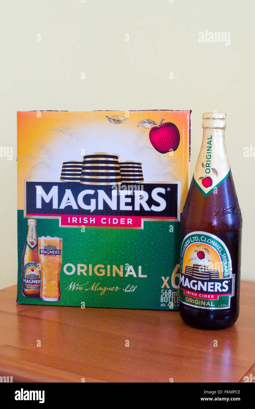 Magners Original Irish Cider Stock Photo - Alamy