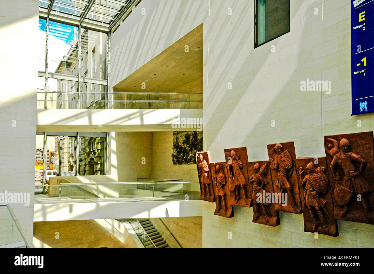 Deutsches Historisches Museum, Berlin, Innenraum; German historic ...