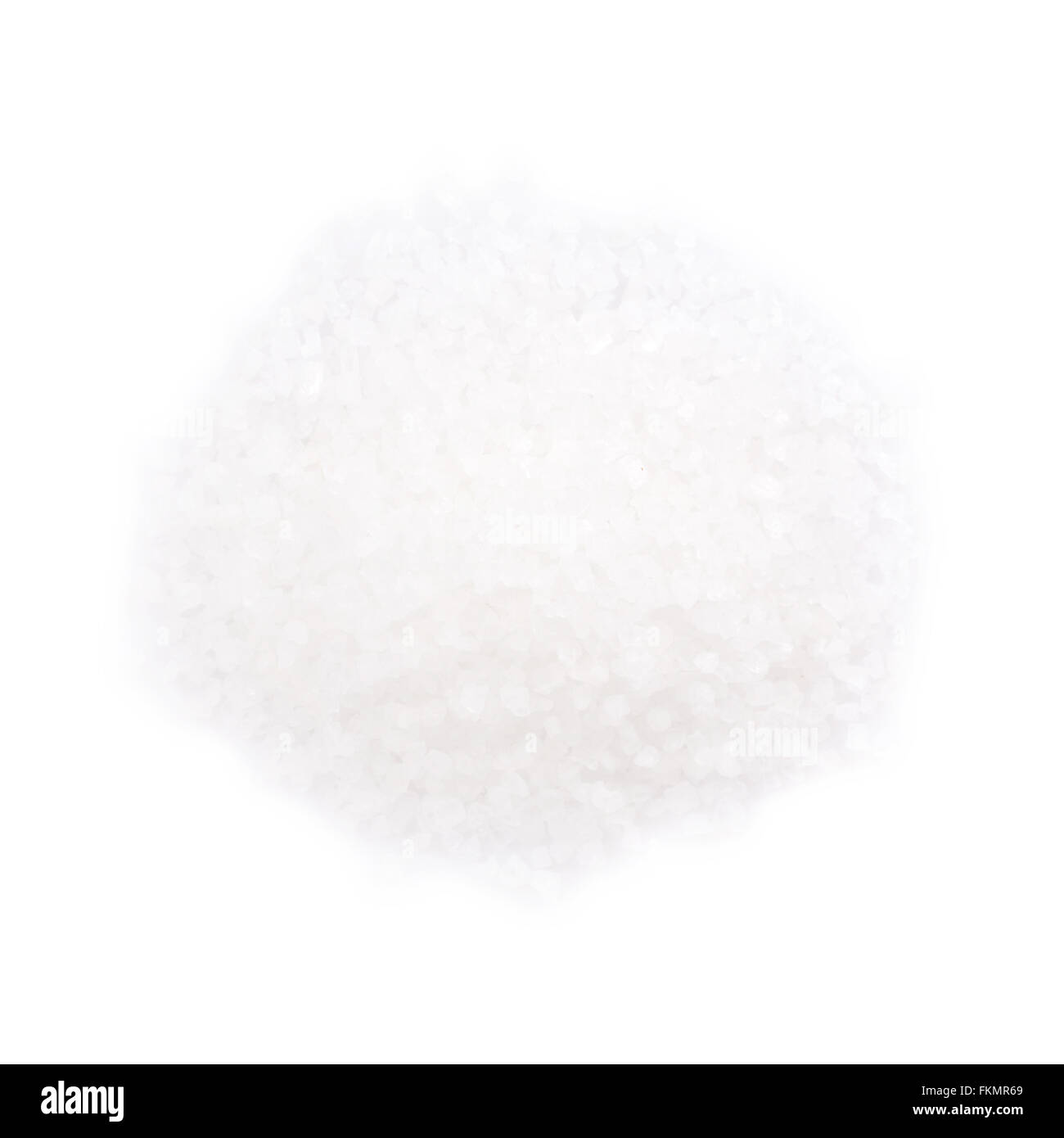 Salt. Isolated on white background Stock Photo - Alamy