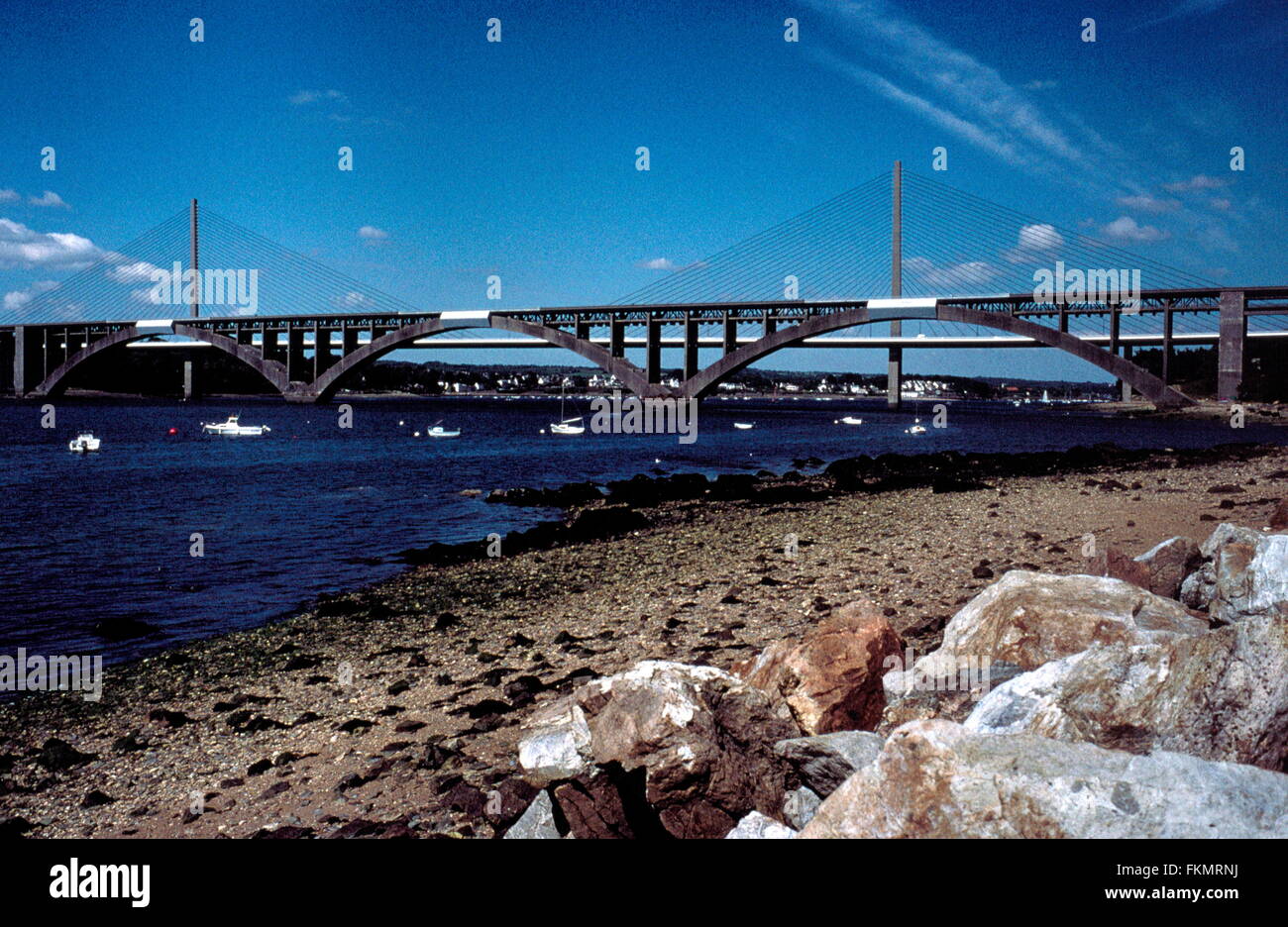 AJAXNETPHOTO. BREST, FRANCE. - BRIDGE OVER THE L'ÉLORN - PONT ALBERT ...