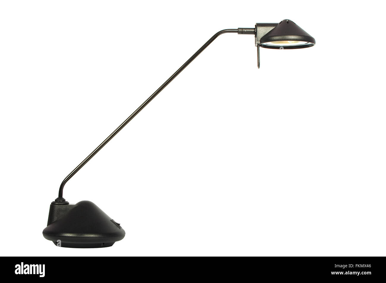 Modern desk lamp on a white background Stock Photo - Alamy