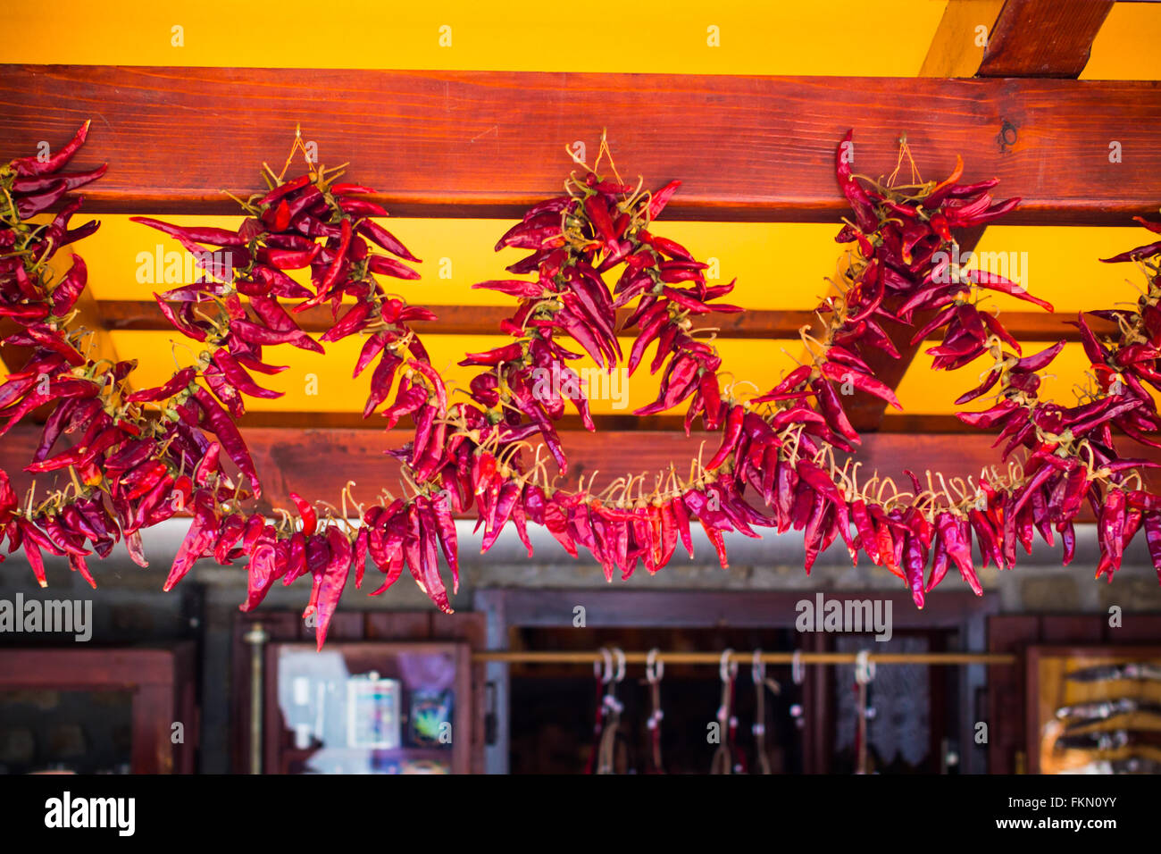 Red hungarian pepper, traditional Stock Photo - Alamy