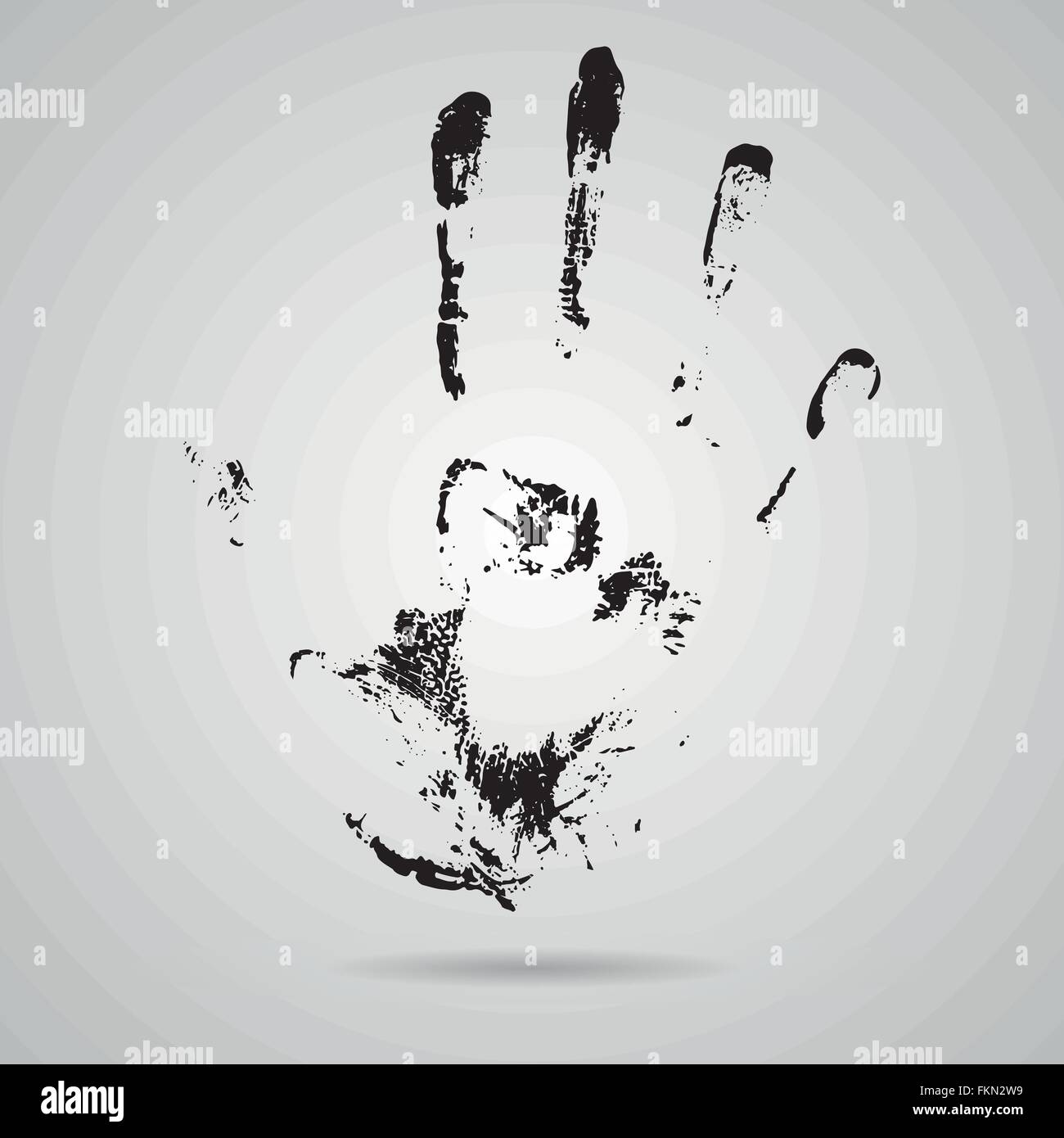 Vector black smeared hand of mascara Stock Vector Image & Art - Alamy