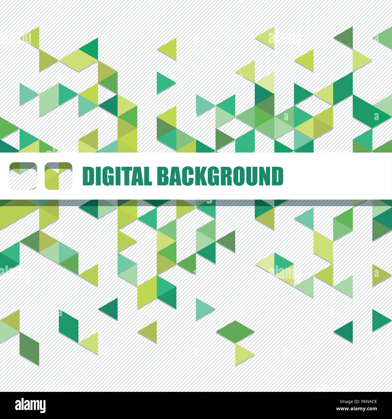 Vector background of different color triangles Stock Vector Image & Art ...