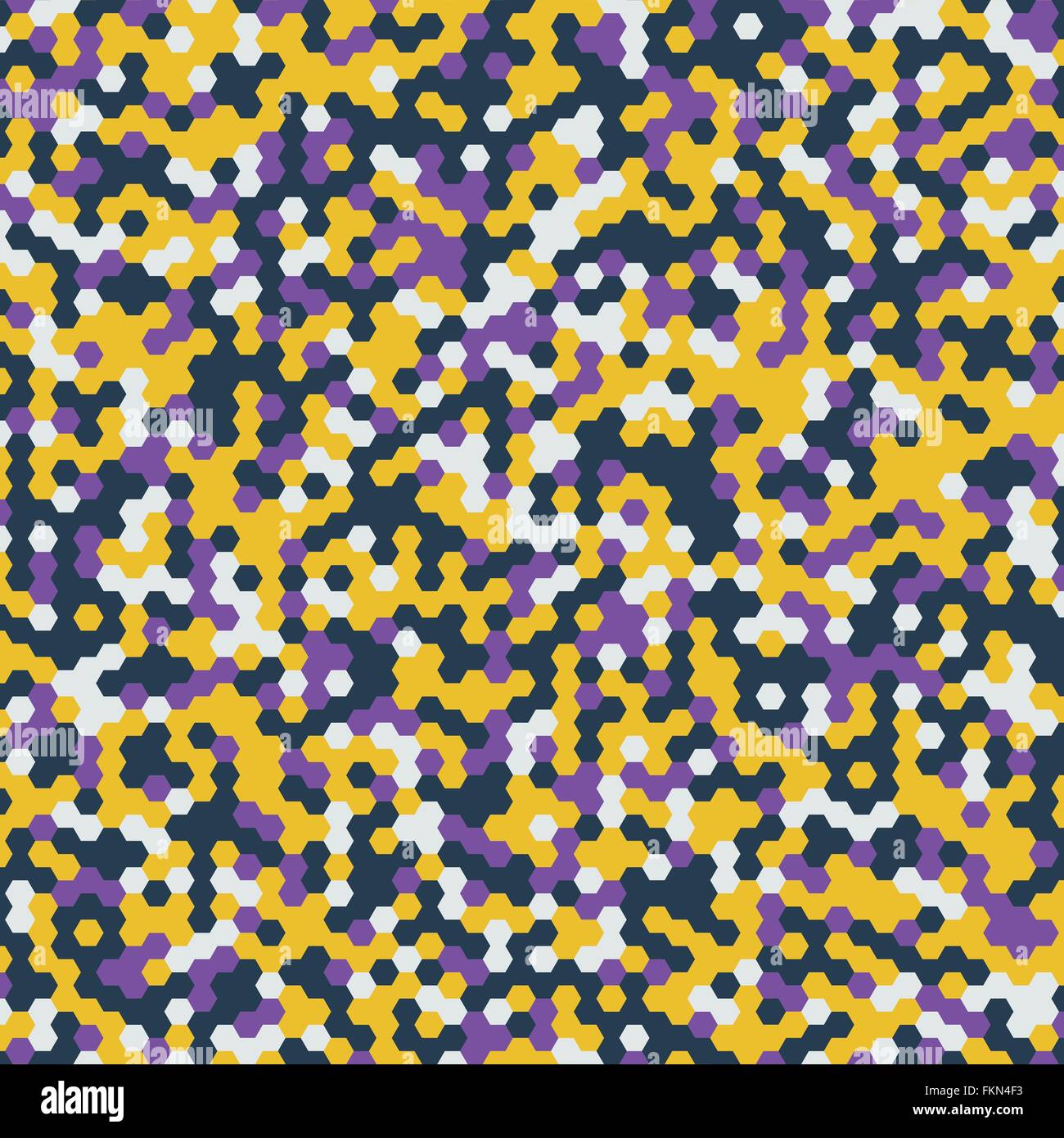 Vector background of different color hexagons Stock Vector Image & Art ...