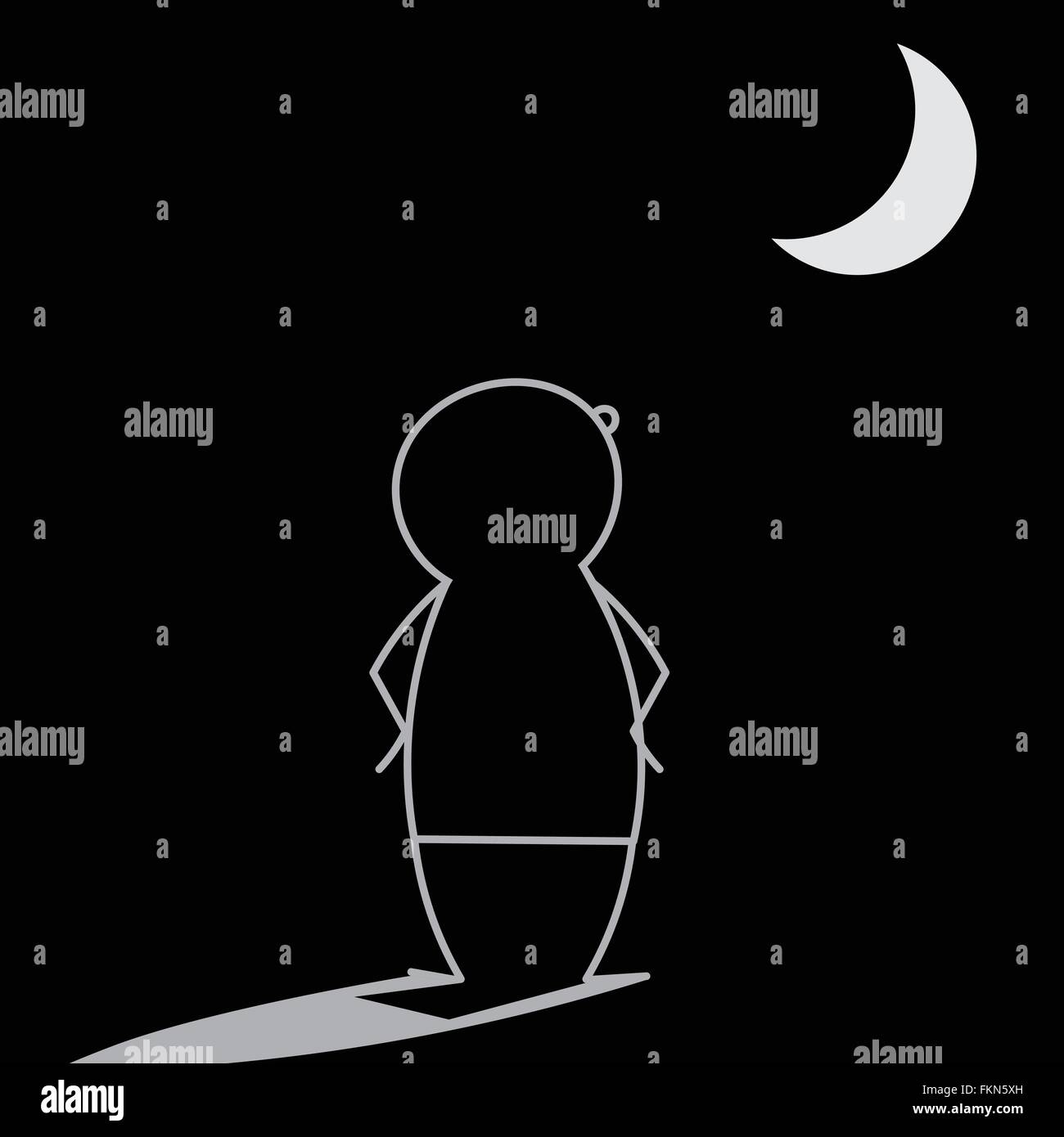 The doodle man hi-res stock photography and images - Alamy