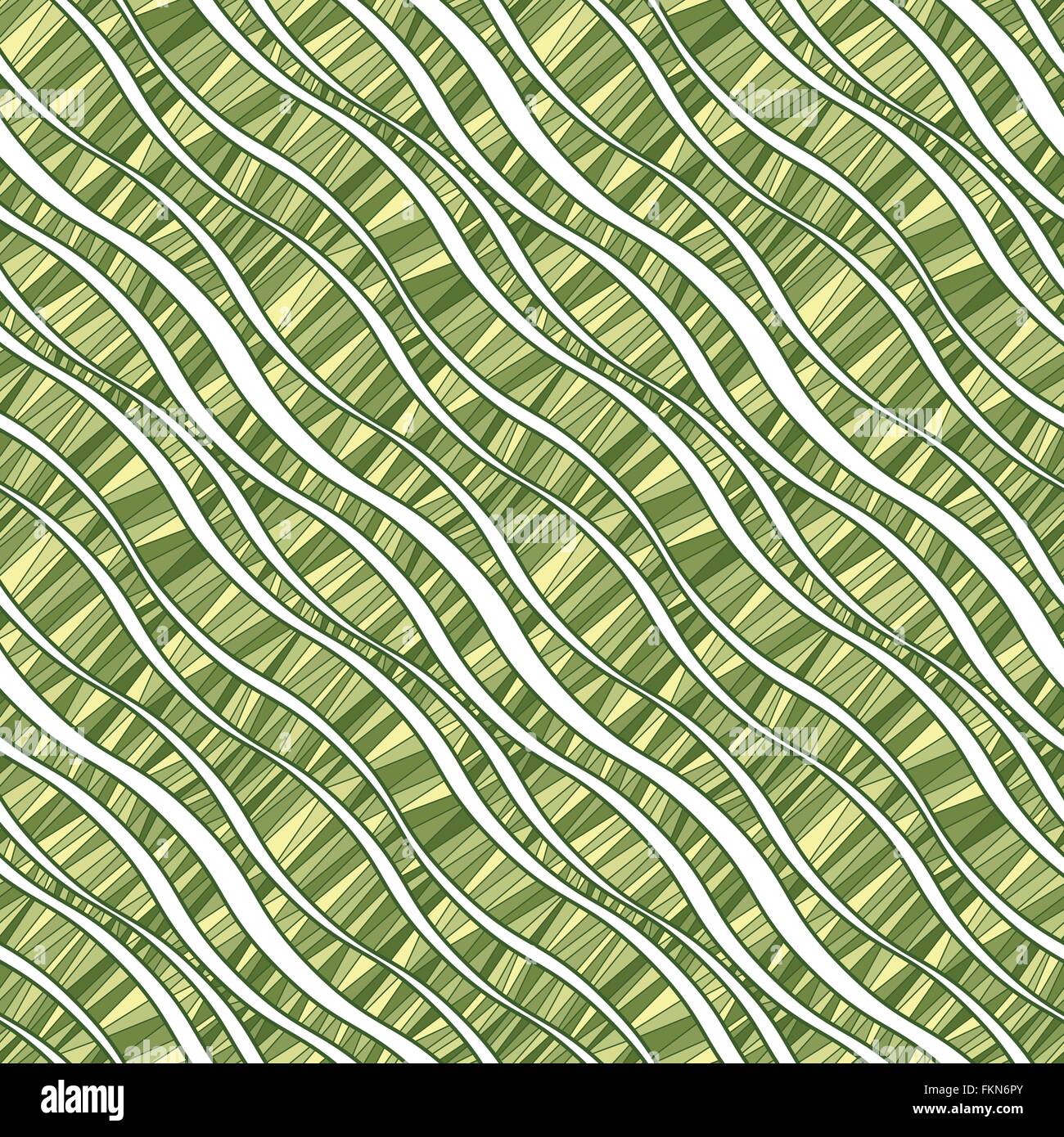 Vector seamless pattern of wavy lines Stock Vector Image & Art - Alamy