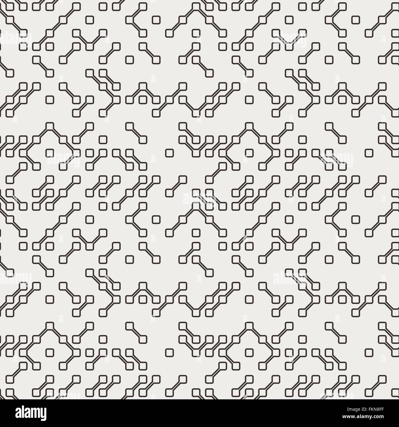 Vector seamless pattern in the style of the motherboard Stock Vector ...