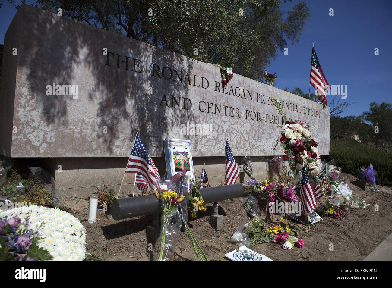 News memorial reagan hi-res stock photography and images - Alamy