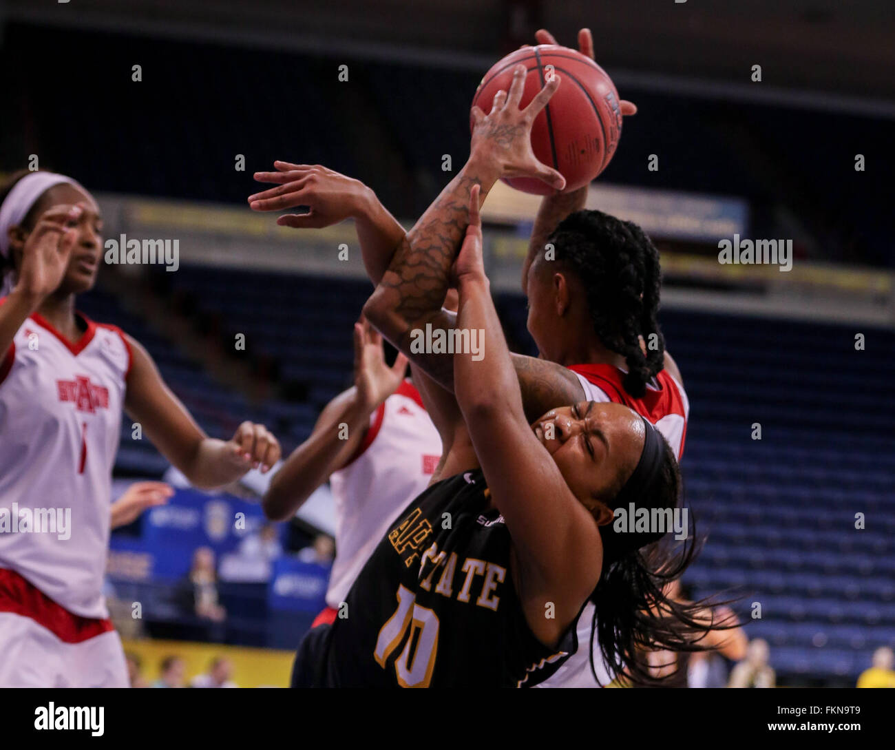 New Orleans, LA, USA. 09th Mar, 2016. Appalachian State Mountaineers ...