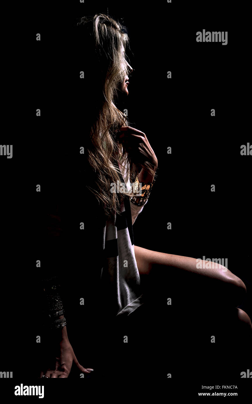 Shade of girl hi-res stock photography and images - Alamy