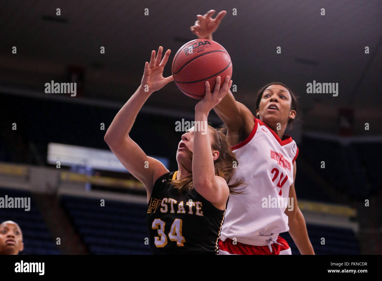 New Orleans, LA, USA. 09th Mar, 2016. Appalachian State Mountaineers ...
