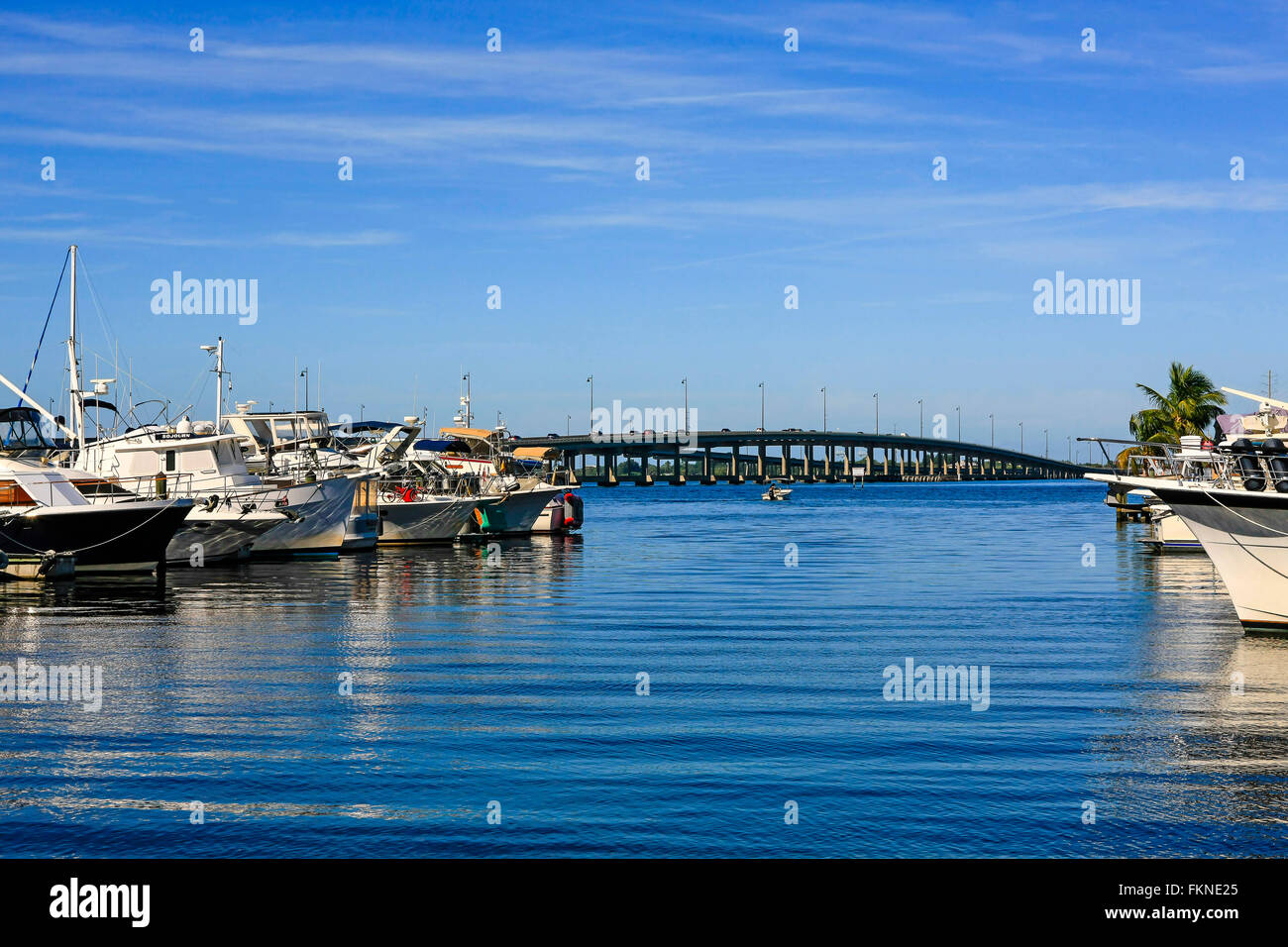 Charlotte Harbor Marina in Punta Gorda, SW Florida Stock Photo - Alamy