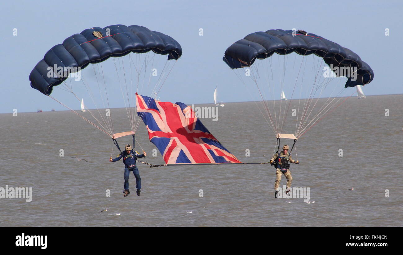 Parachute Display team Stock Photo - Alamy
