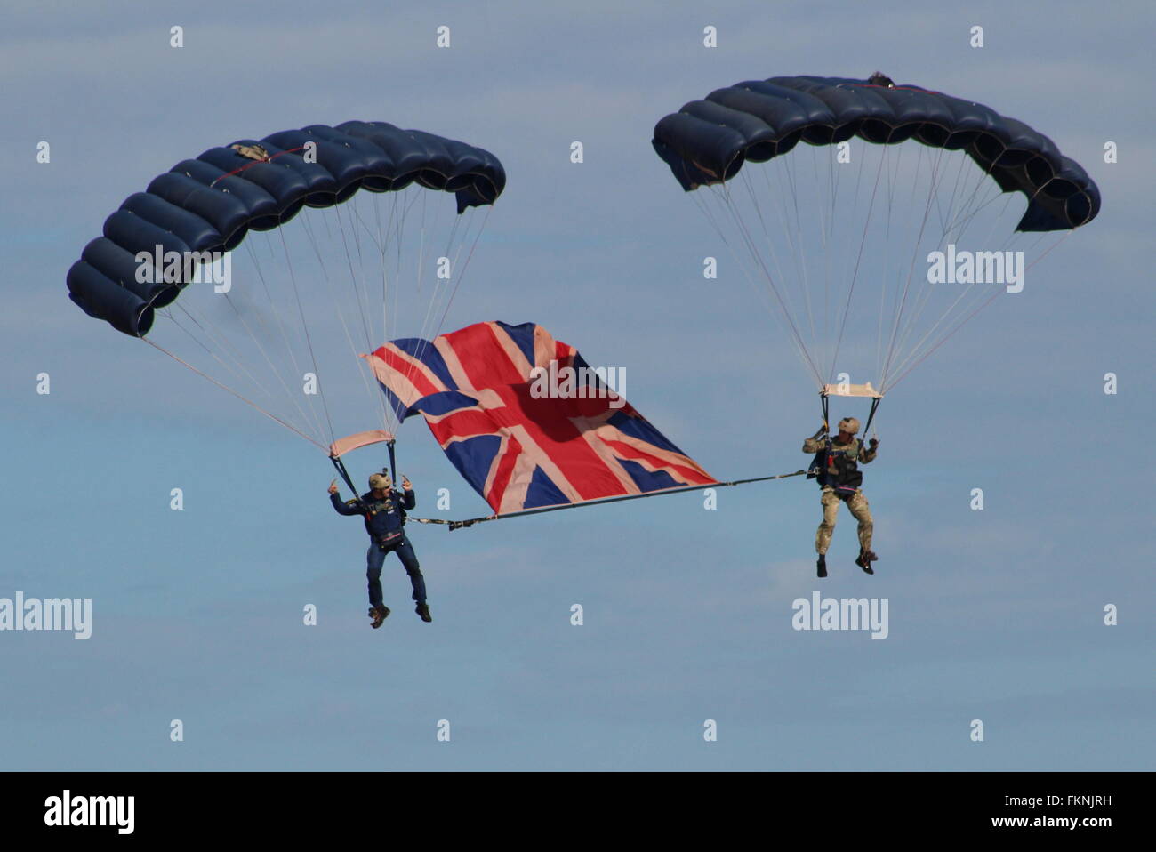 Parachute Display team Stock Photo - Alamy