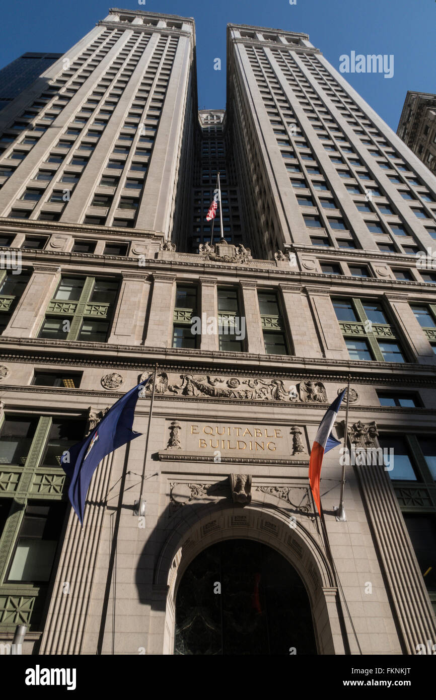Equitable Building in Lower Manhattan, NYC 2016 Stock Photo - Alamy