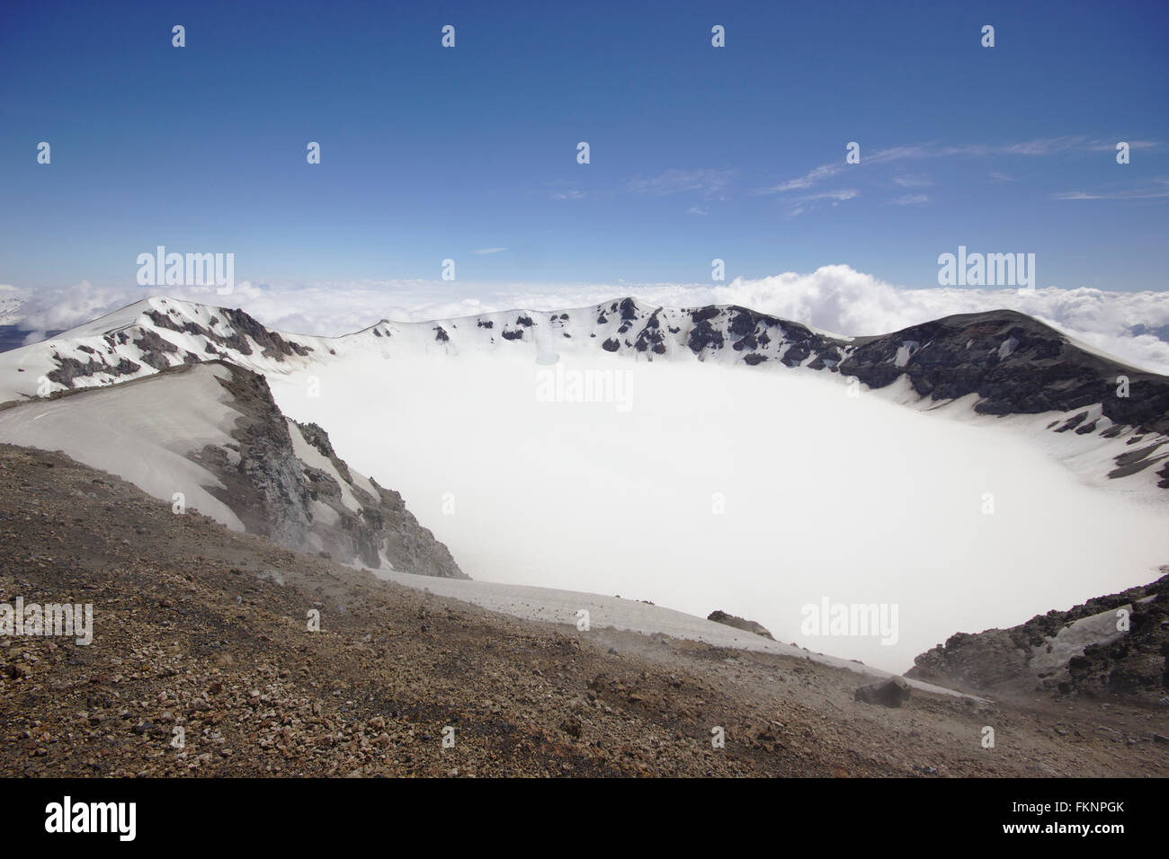 Ash caldera hi-res stock photography and images - Alamy