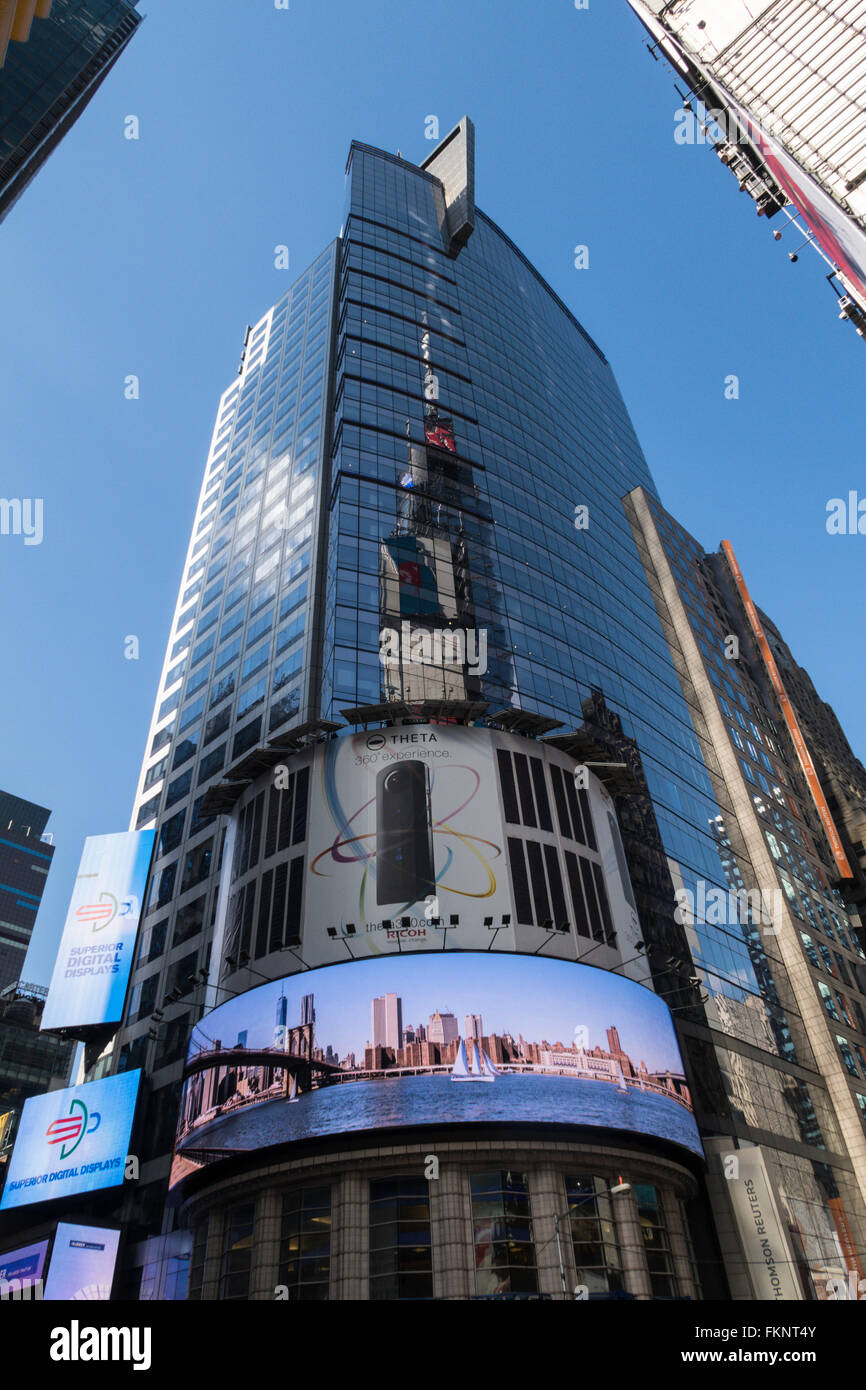 Times Square Advertising and Buildings, NYC Stock Photo - Alamy